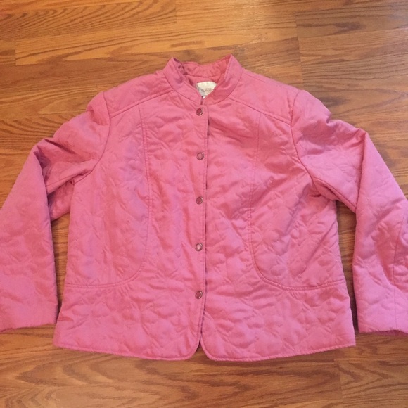 Jackets & Coats | Vintage Quilted Embroidered Jacket Pink | Poshmark